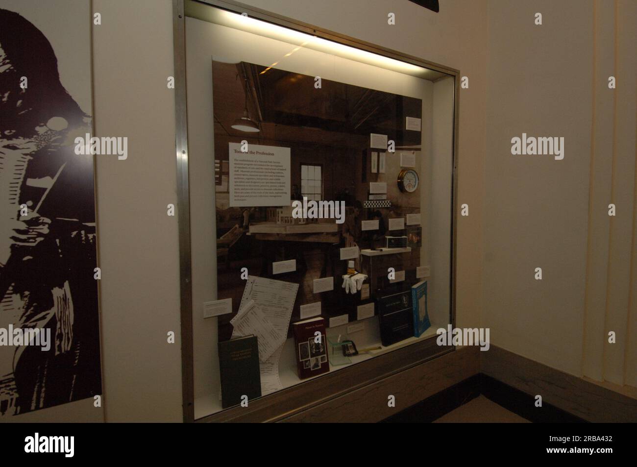 Interior Museum exhibits, viewing spaces Stock Photo - Alamy