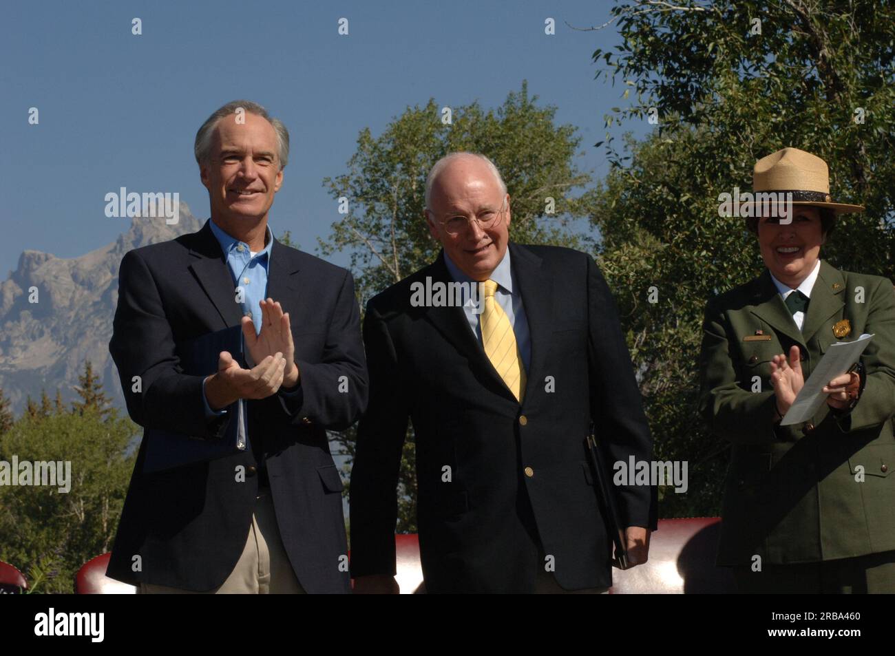 Dedication ceremony for the new Craig Thomas Discovery and Visitor ...