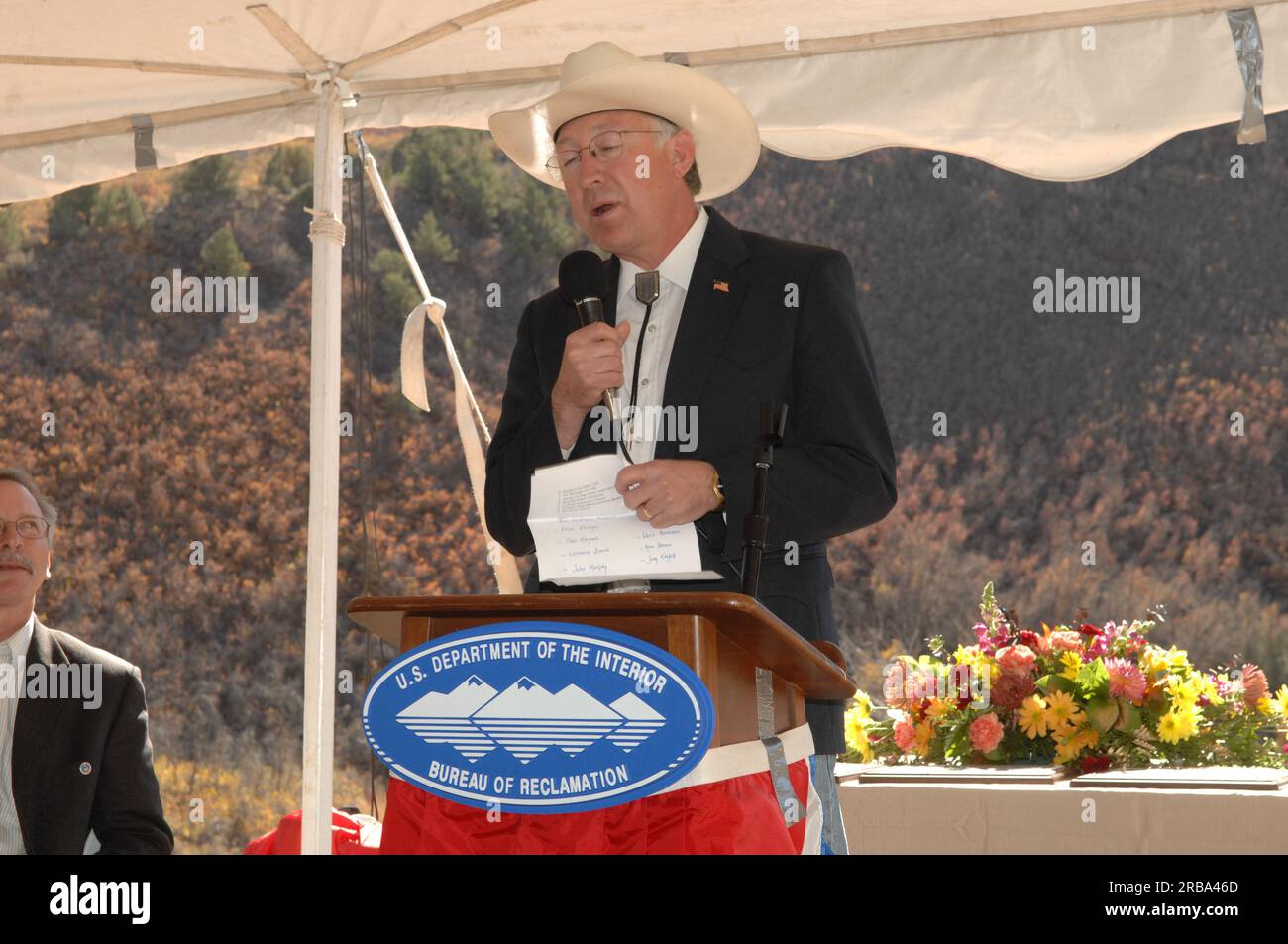 Visit of Secretary Dirk Kempthorne to Durango, Colorado, for ...