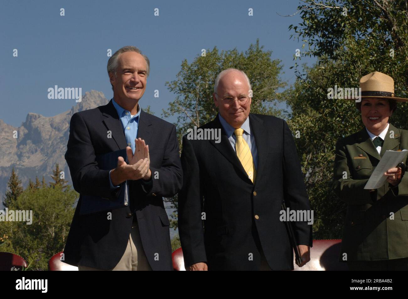 Dedication ceremony for the new Craig Thomas Discovery and Visitor ...