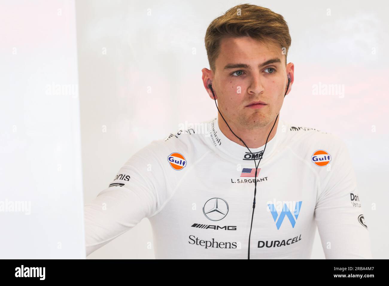 SARGEANT Logan (usa), Williams Racing FW45, portrait during the 2023 ...