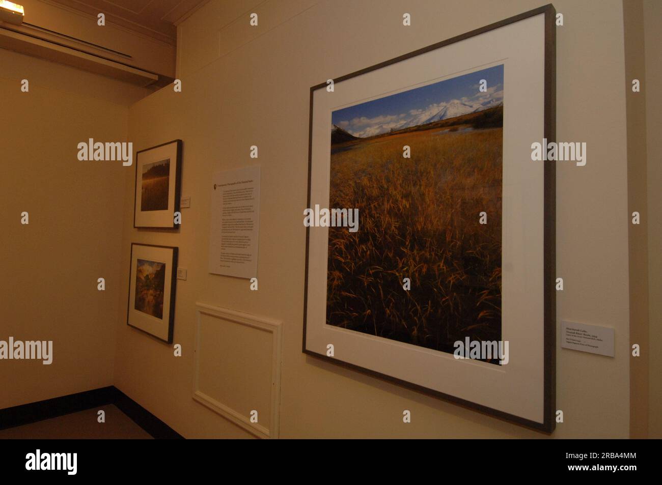 Interior Museum exhibits, viewing spaces Stock Photo - Alamy