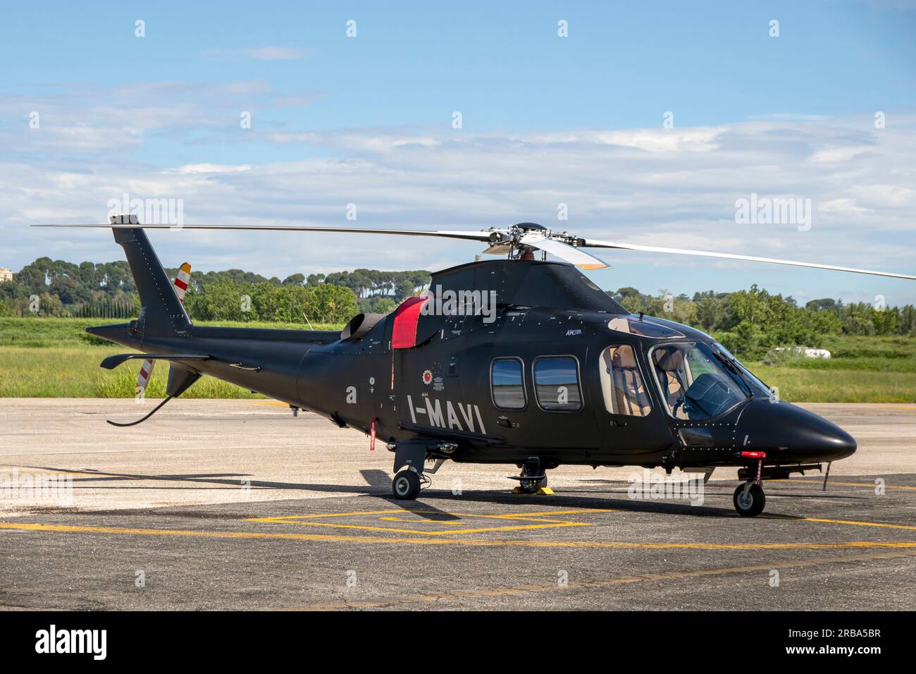 I-MAVI Agusta-Westland AW109SP Rome Urbe Airport LIRU 15/06/2023 Stock ...