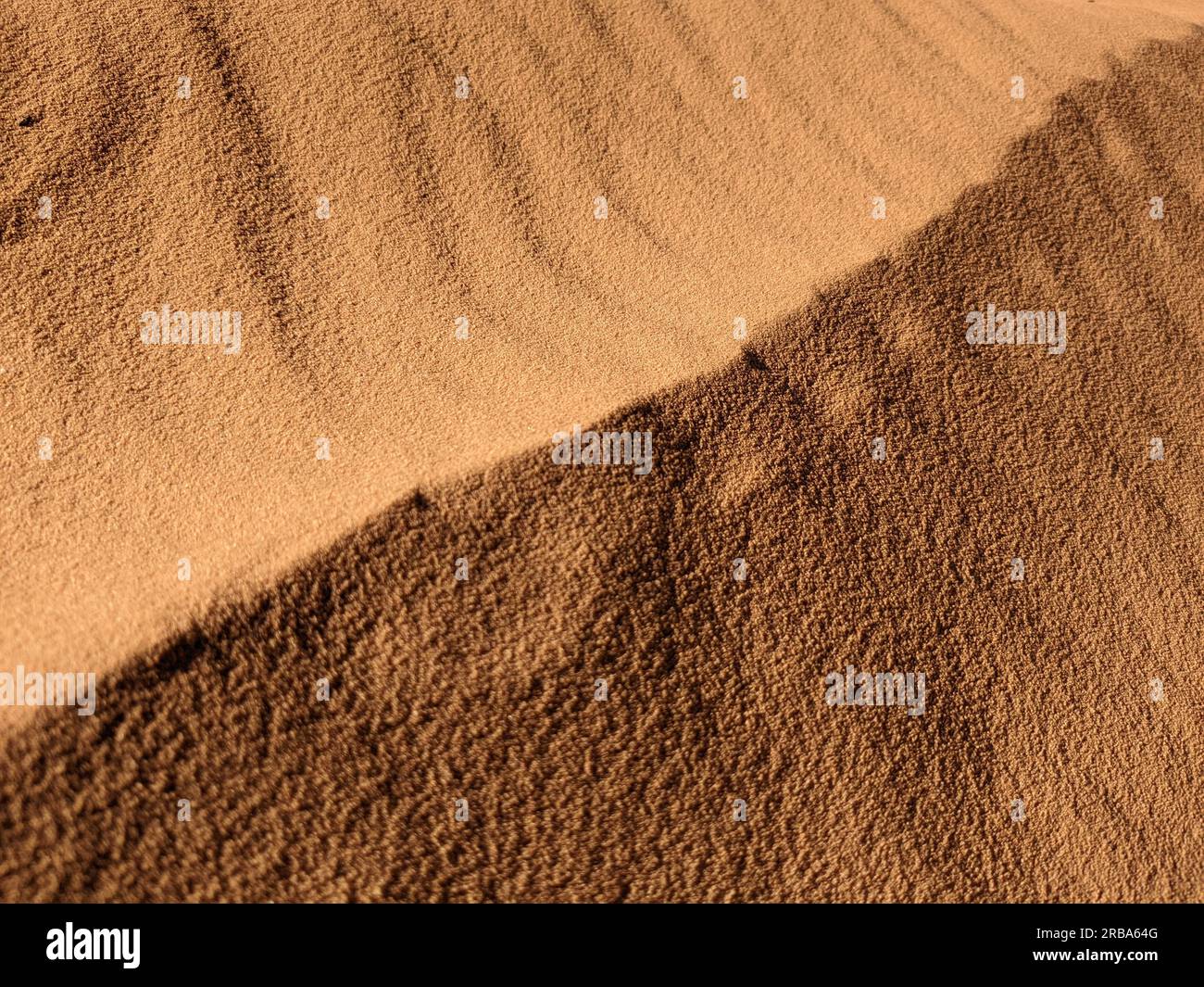 Orange color sand texture background. Wadi Rum desert, Jordan, scenic ...