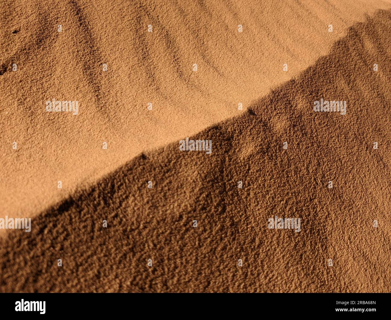 Orange color sand texture background. Wadi Rum desert, Jordan, scenic ...