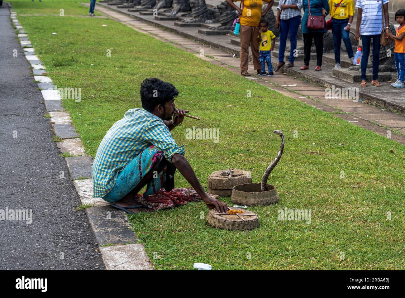 Weaved baskets to hold snakes hi-res stock photography and images - Alamy