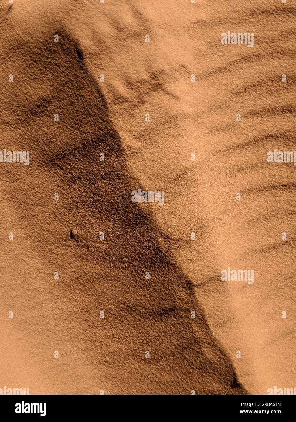 Orange color sand texture background. Wadi Rum desert, Jordan, scenic ...