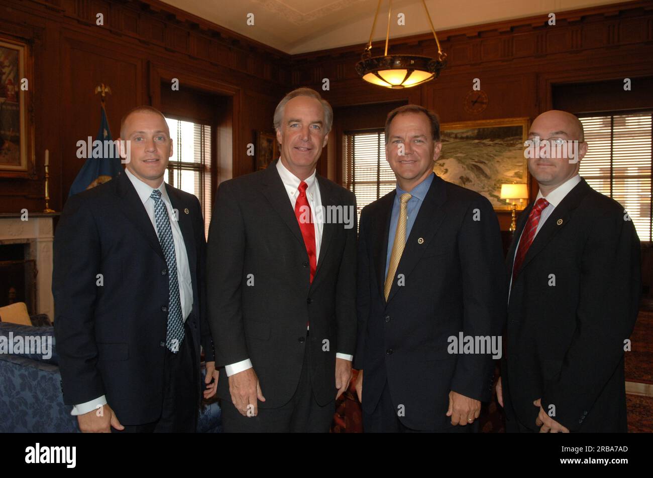 Secretary Dirk Kempthorne meeting at Main Interior with delegation from ...