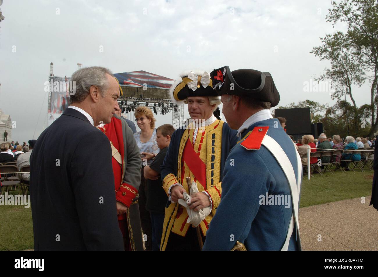 Visit of Secretary Dirk Kempthorne to Yorktown, Virginia to deliver the ...