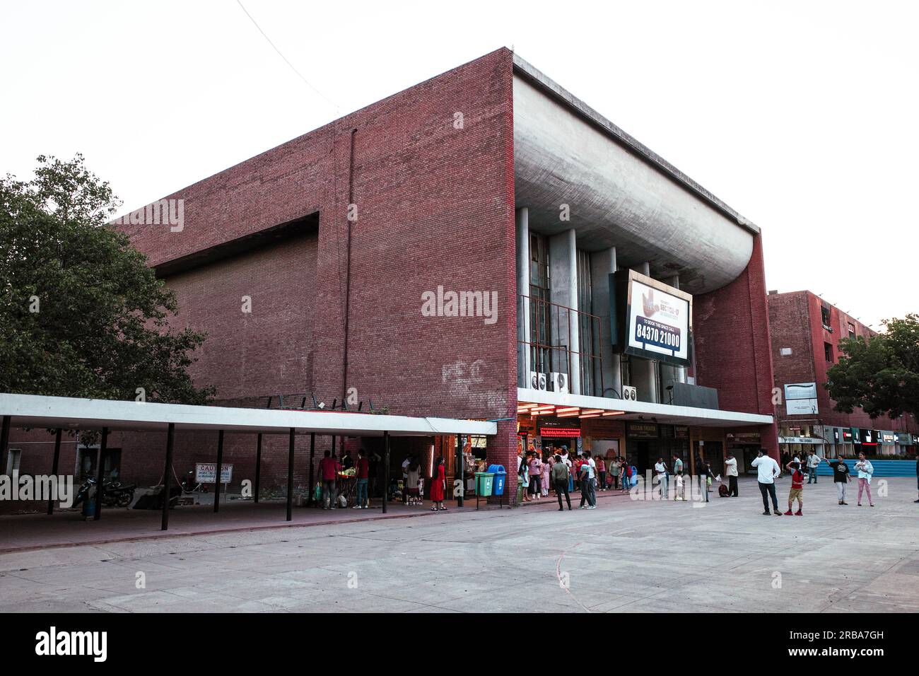 Sector 17 Chandigarh Stock Photo - Alamy