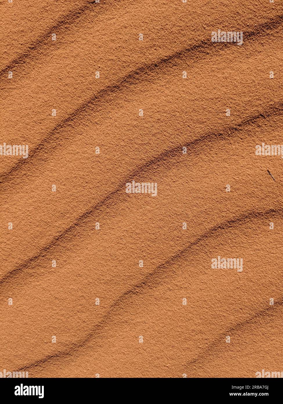 Orange color sand texture background. Wadi Rum desert, Jordan, scenic ...