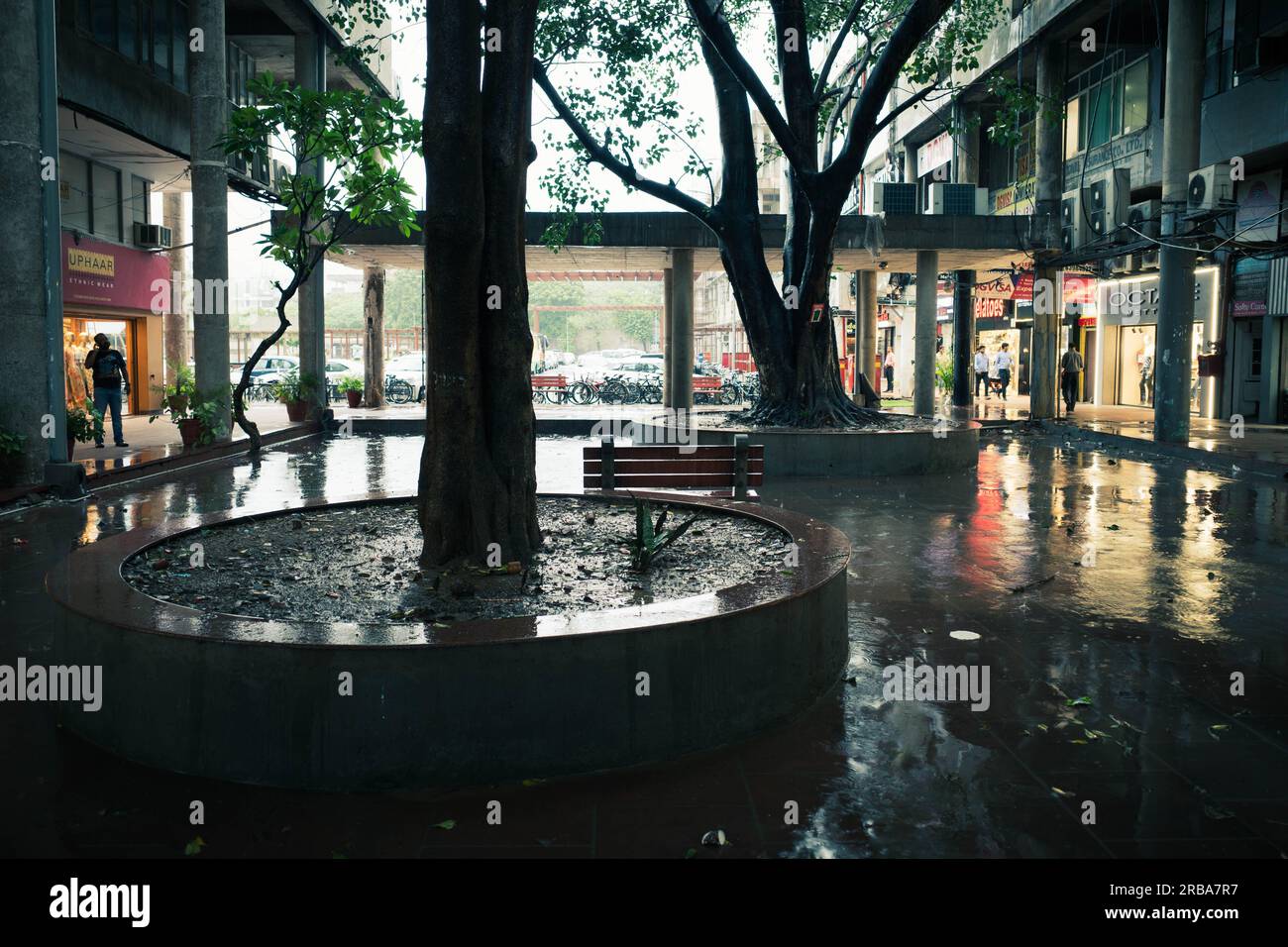 Sector 17 Chandigarh Stock Photo - Alamy