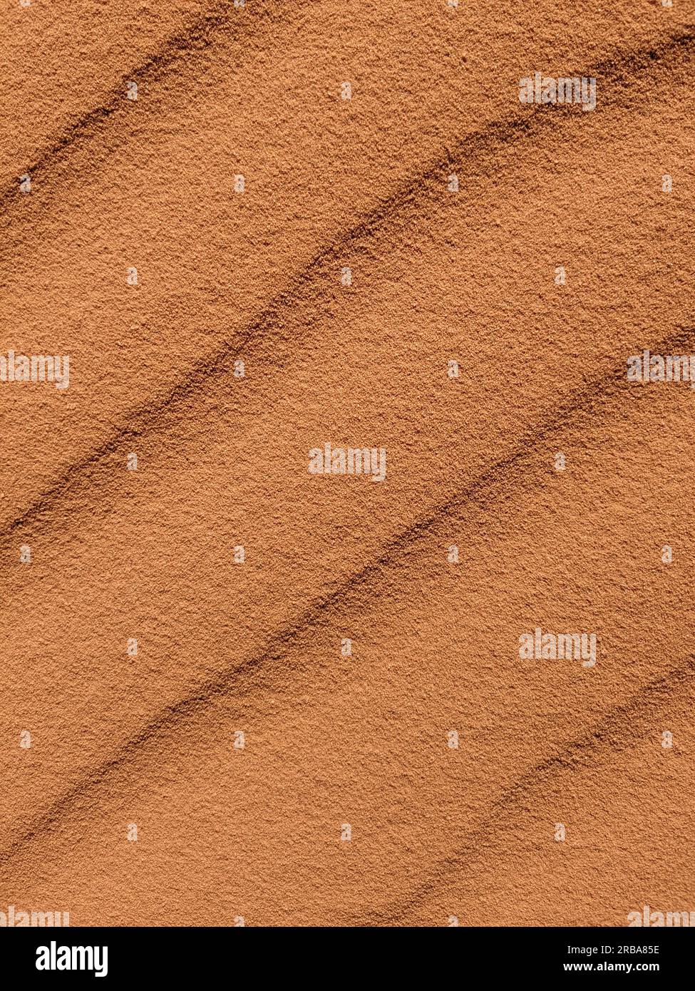 Orange color sand texture background. Wadi Rum desert, Jordan, scenic ...