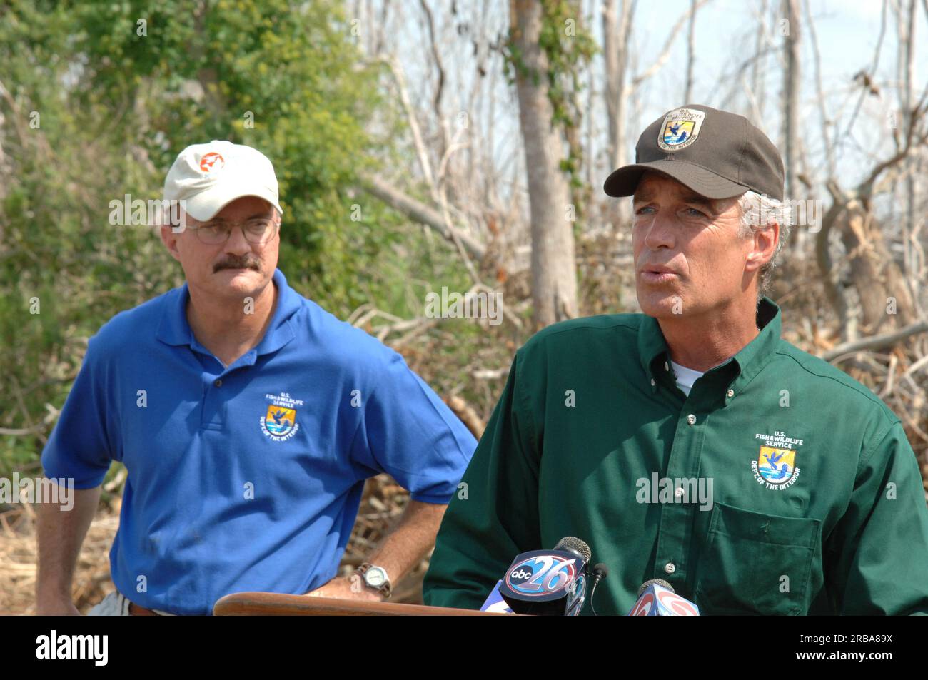 Secretary Dirk Kempthorne on visit to New Orleans area, Louisiana ...