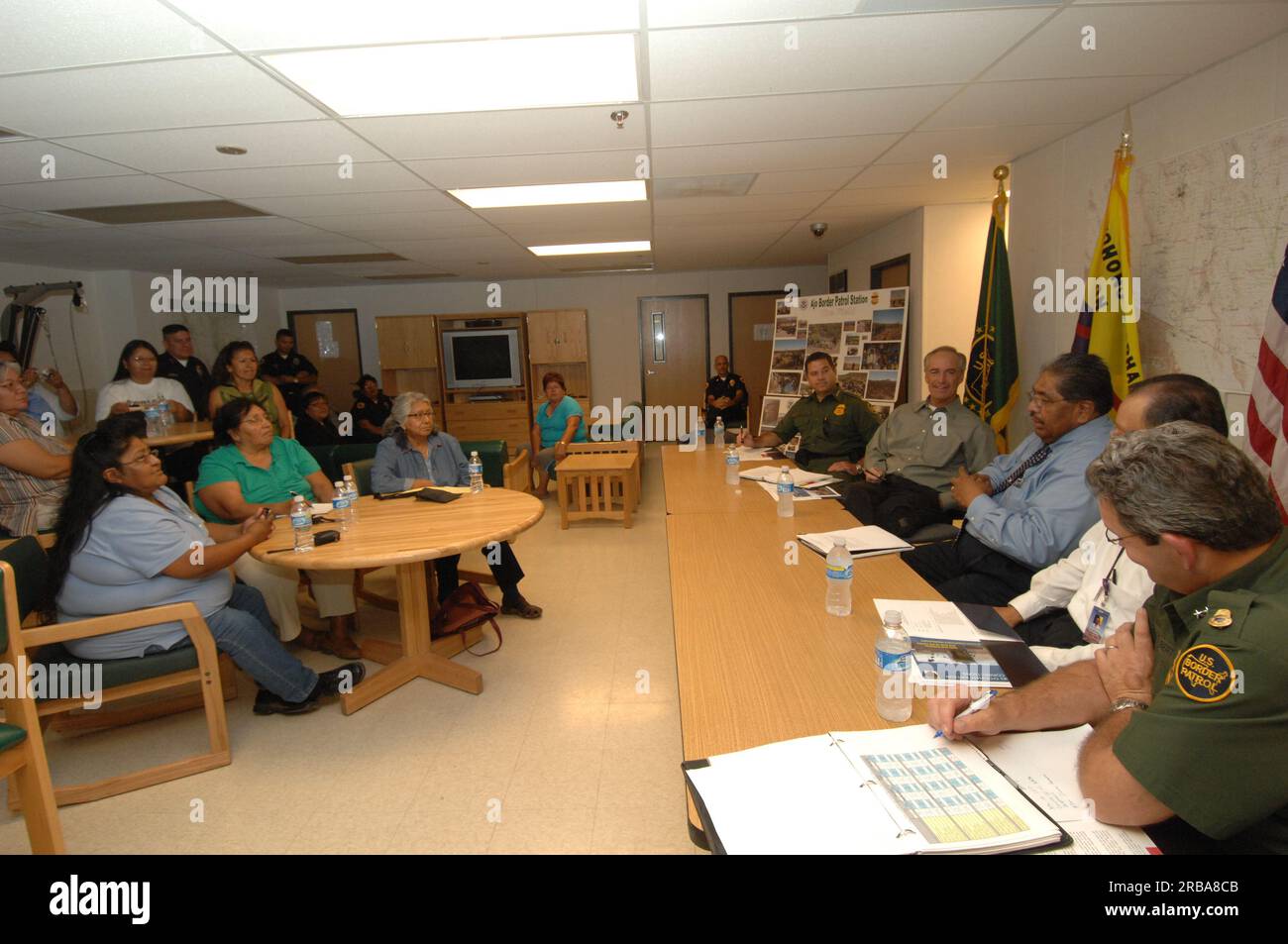 Visit of Secretary Dirk Kempthorne to Pima County, Arizona's border ...