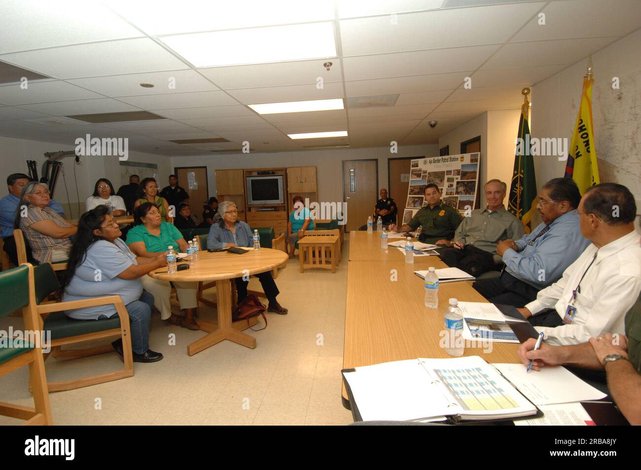 Visit of Secretary Dirk Kempthorne to Pima County, Arizona's border ...