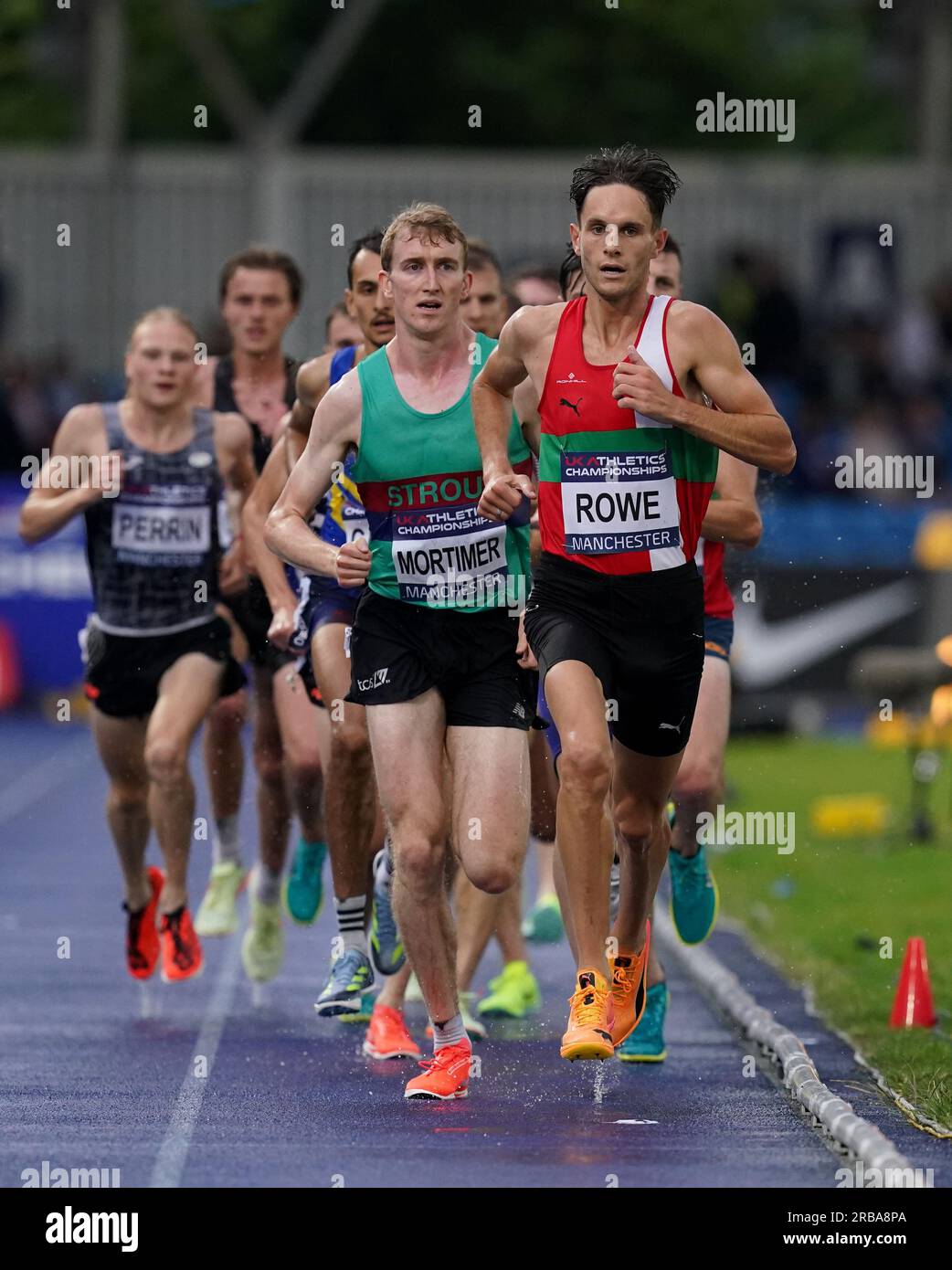 Jack Rowe in the Men's 500m during day one of the UK Athletics ...