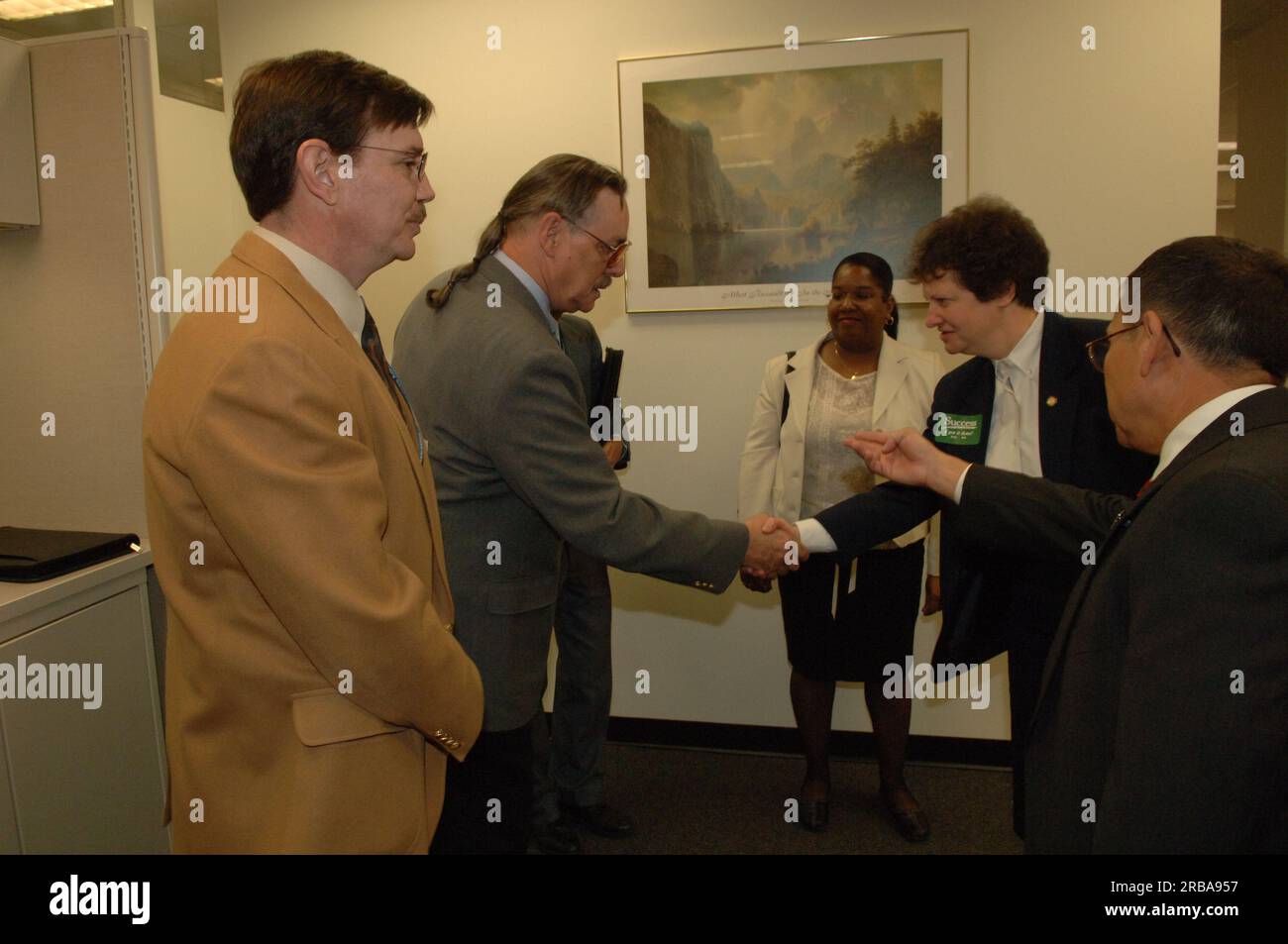 Office of Personnel Management (OPM) Director Linda Springer among ...