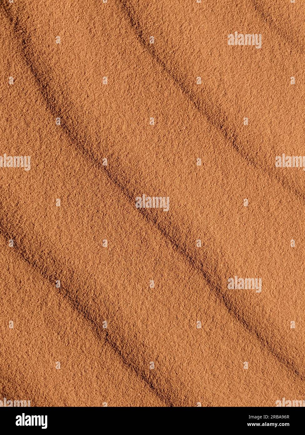 Orange color sand texture background. Wadi Rum desert, Jordan, scenic ...