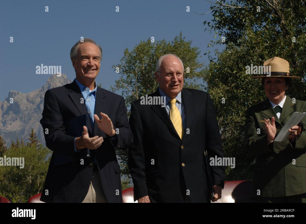 Dedication ceremony for the new Craig Thomas Discovery and Visitor ...
