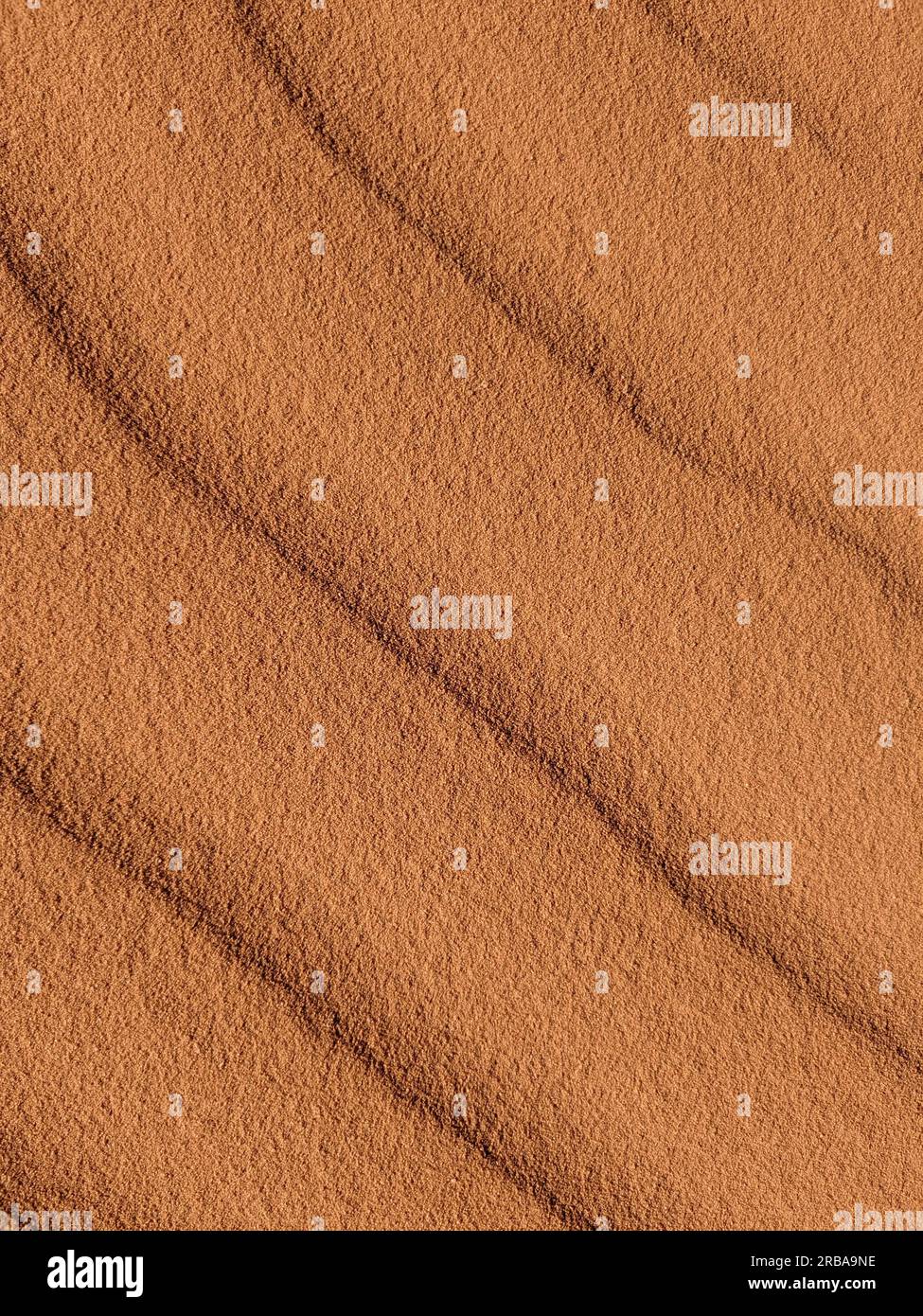 Orange color sand texture background. Wadi Rum desert, Jordan, scenic ...