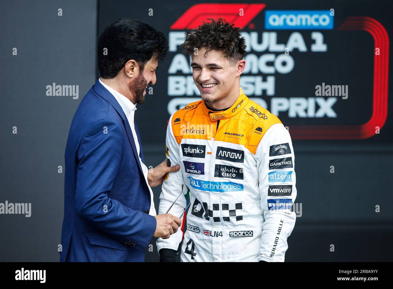 Silverstone, Great Britain. 8th July, 2023. Mohammed Ben Sulayem (UAE ...