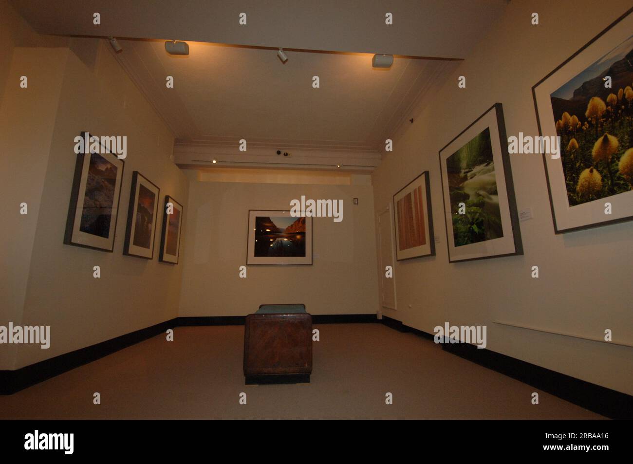 Interior Museum exhibits, viewing spaces Stock Photo - Alamy