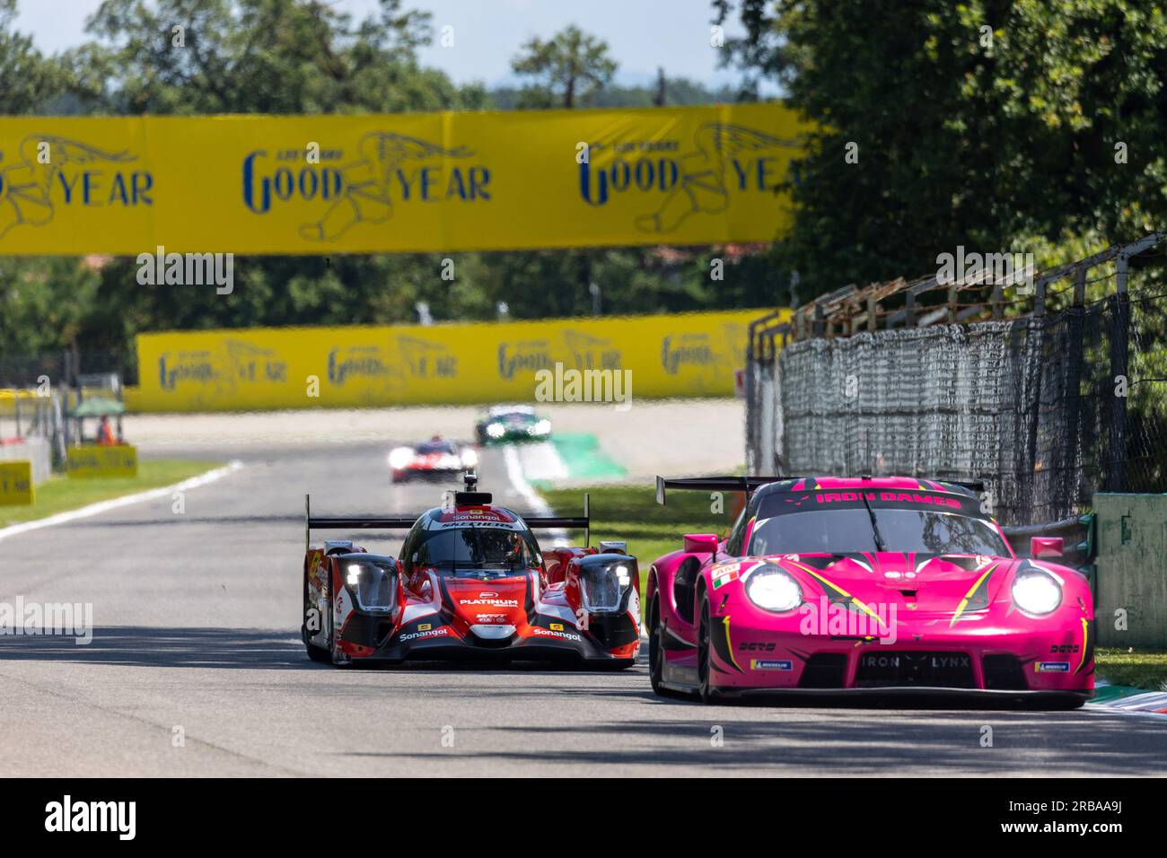Monza, Italy. 08th July, 2023. Sarah Bovy (BEL) pole postition LMGTE ...