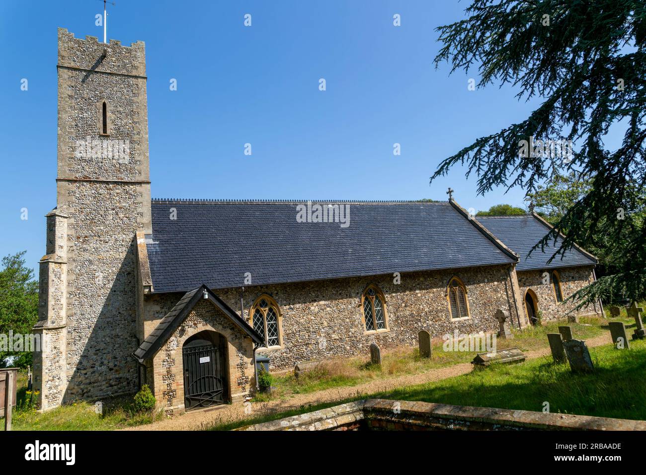 Church of Saint James, Dunwich, Suffolk, England, UK Stock Photo - Alamy