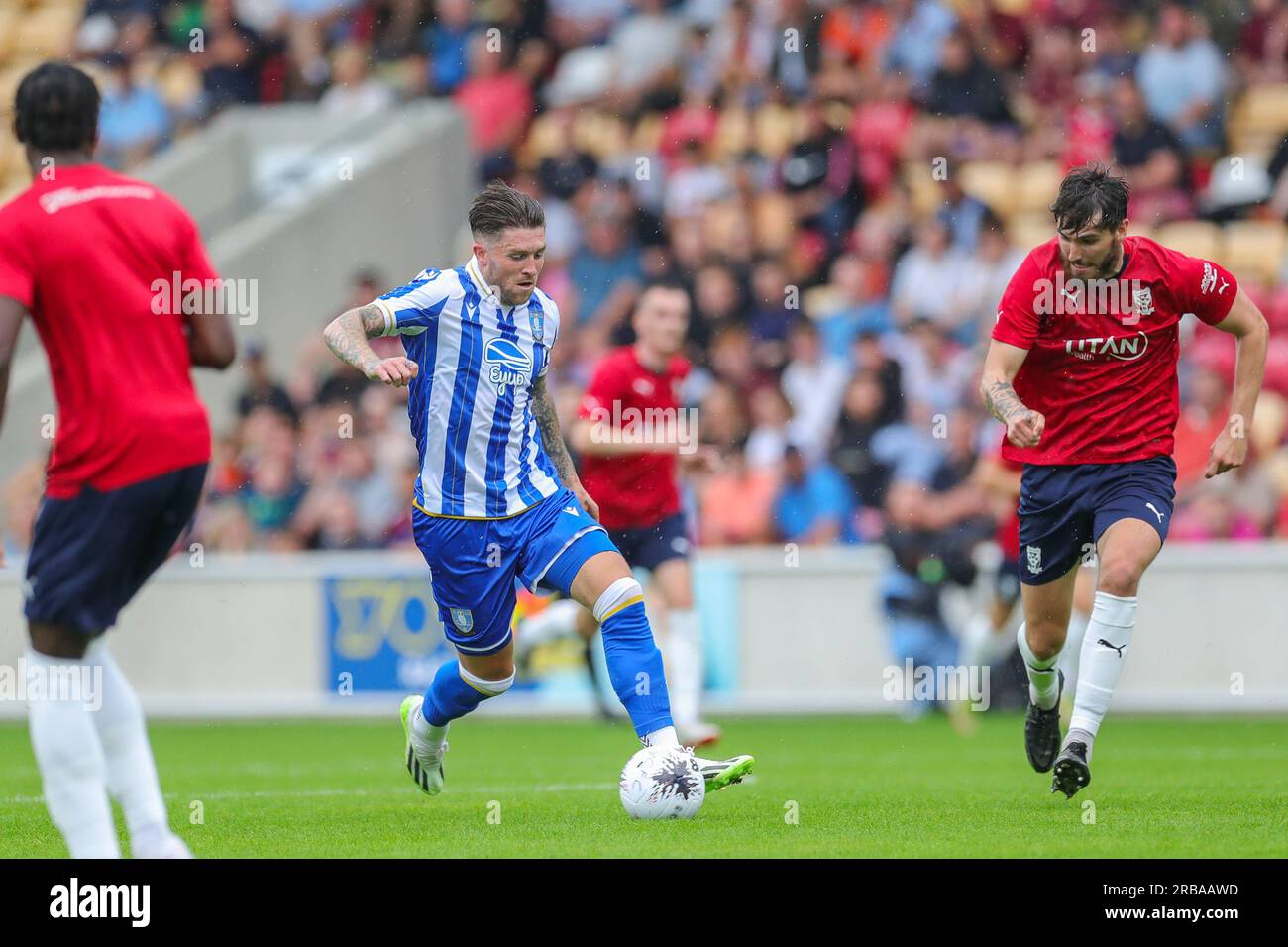 York, UK. 08th July, 2023. Sheffield Wednesday midfielder Josh Windass ...