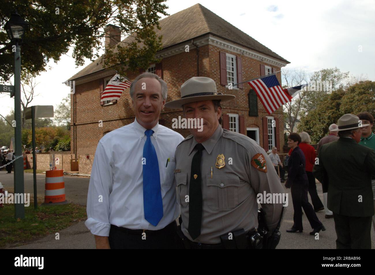 Secretary Dirk Kempthorne with Colonial National Historical Park ...