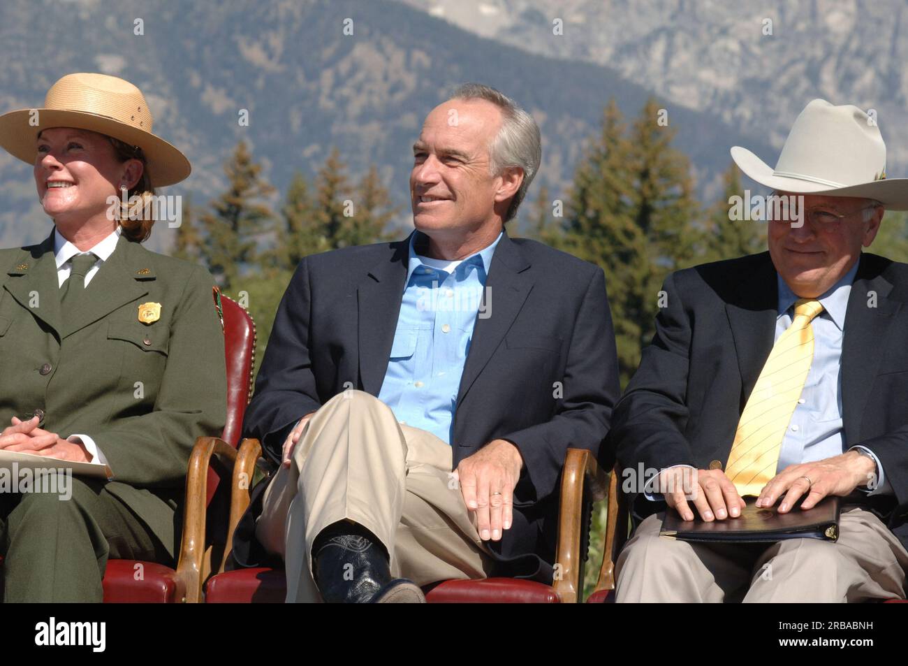 Dedication ceremony for the new Craig Thomas Discovery and Visitor ...