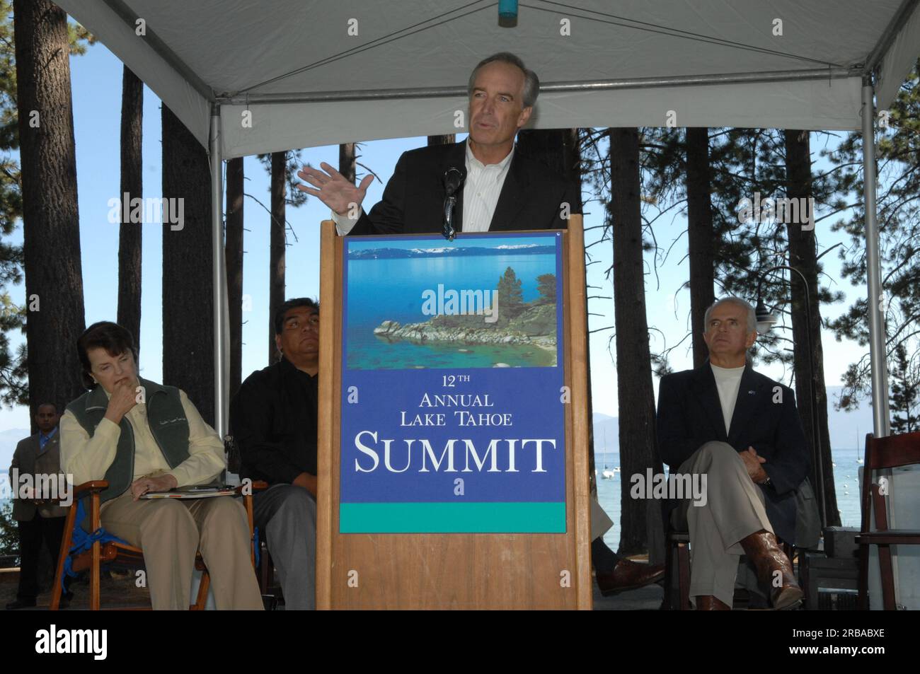 Lake Tahoe Restoration Summit at Nevada's Sand Harbor State Park, where ...