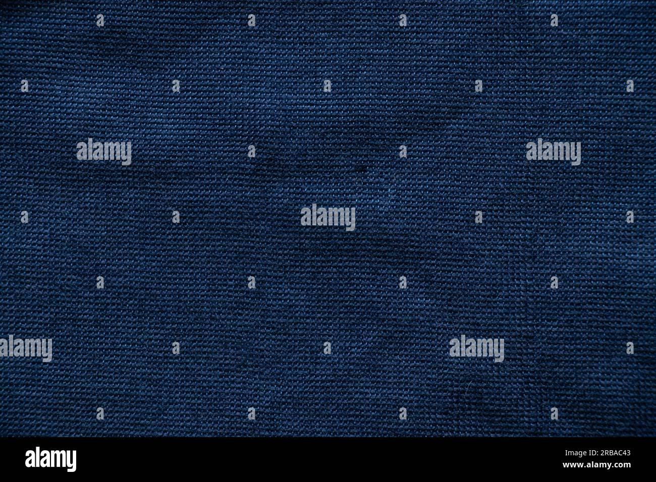 blue wrinkled dark fabric as background close up close up Stock Photo ...