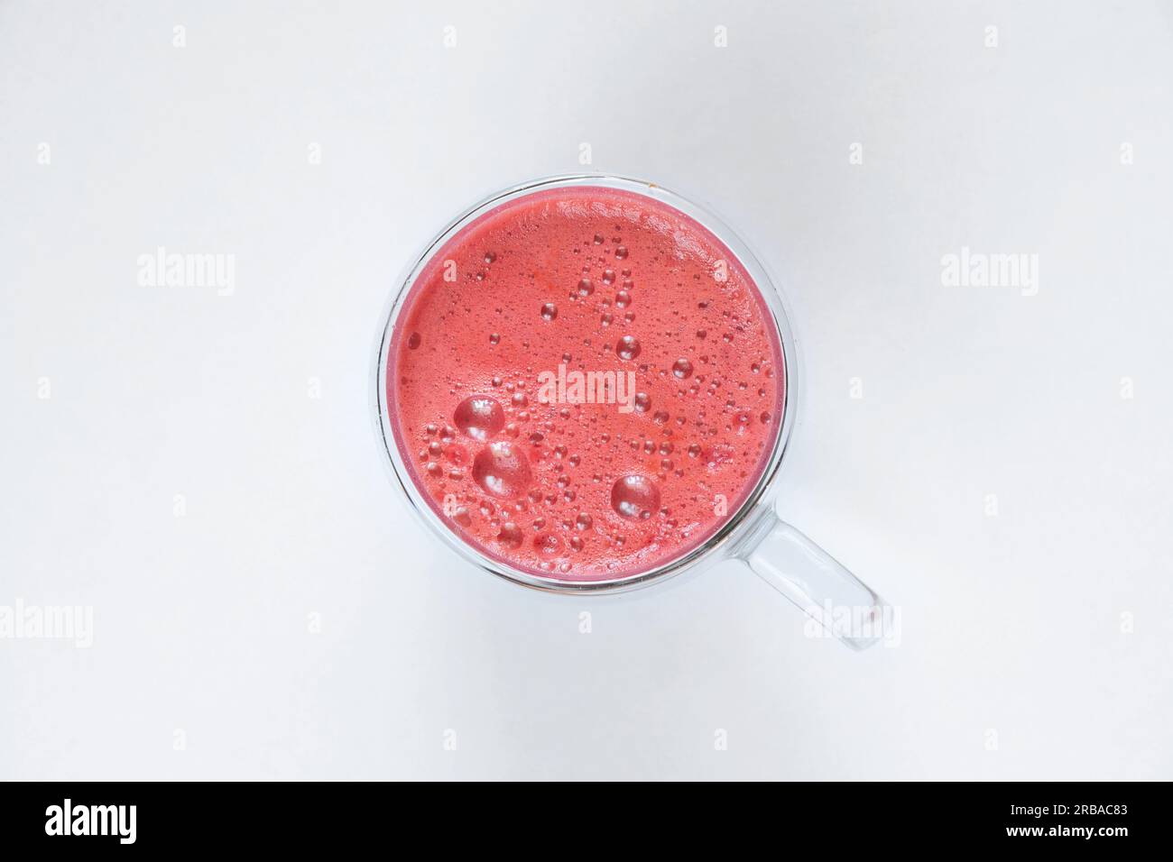 Smoothie froth background hi-res stock photography and images - Alamy