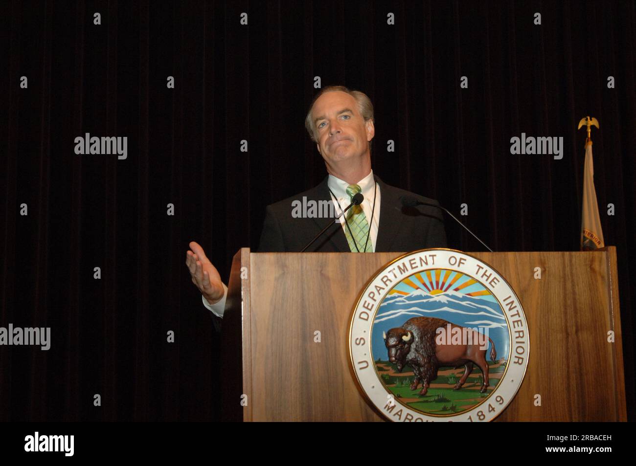 First official day at the Department of the Interior: Secretary Dirk ...