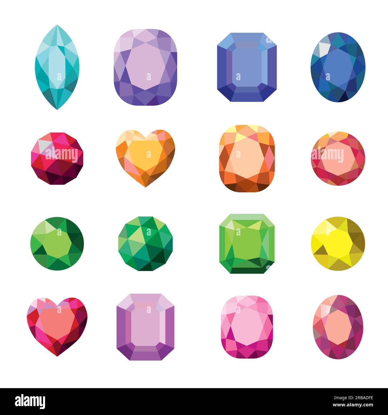 Shapes in rich purple Cut Out Stock Images & Pictures - Alamy