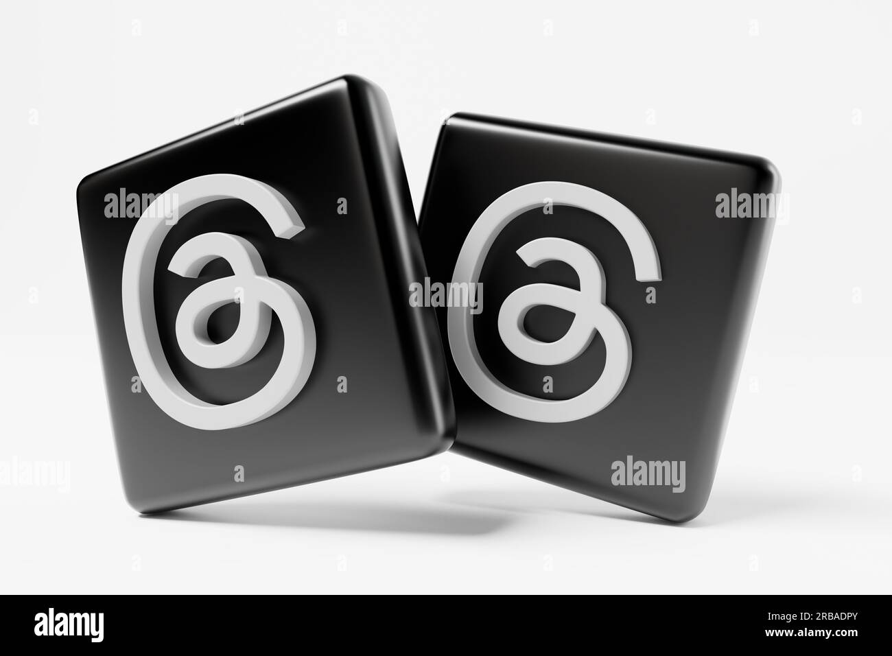 OXFORD, UK - July 2023: Threads logo. A new social media app from Meta ...