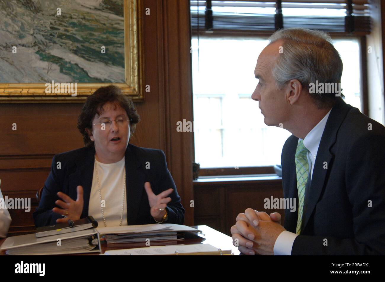 First official day at the Department of the Interior: Secretary Dirk ...