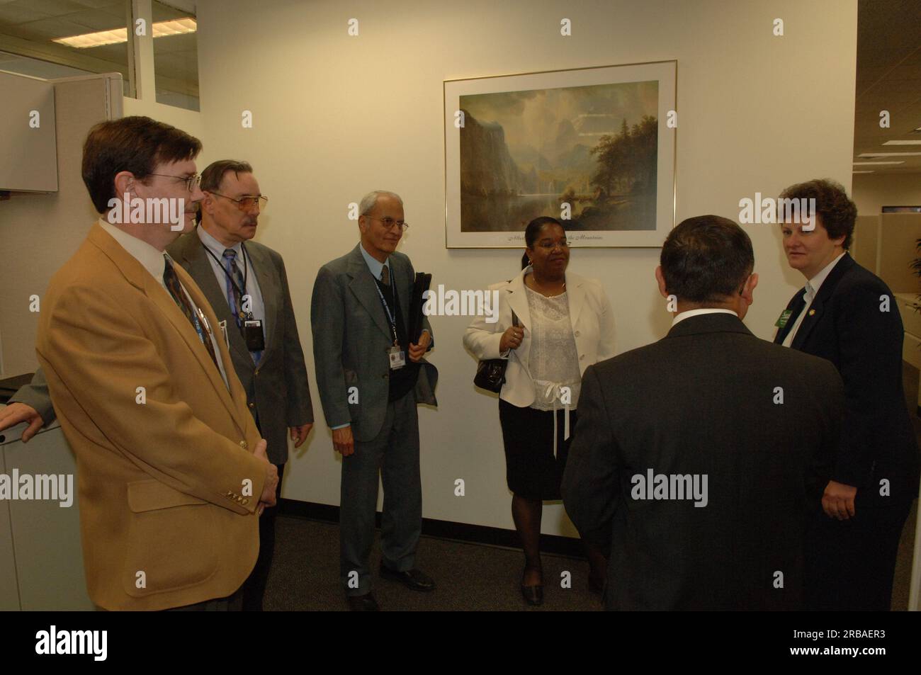 Office of Personnel Management (OPM) Director Linda Springer among ...