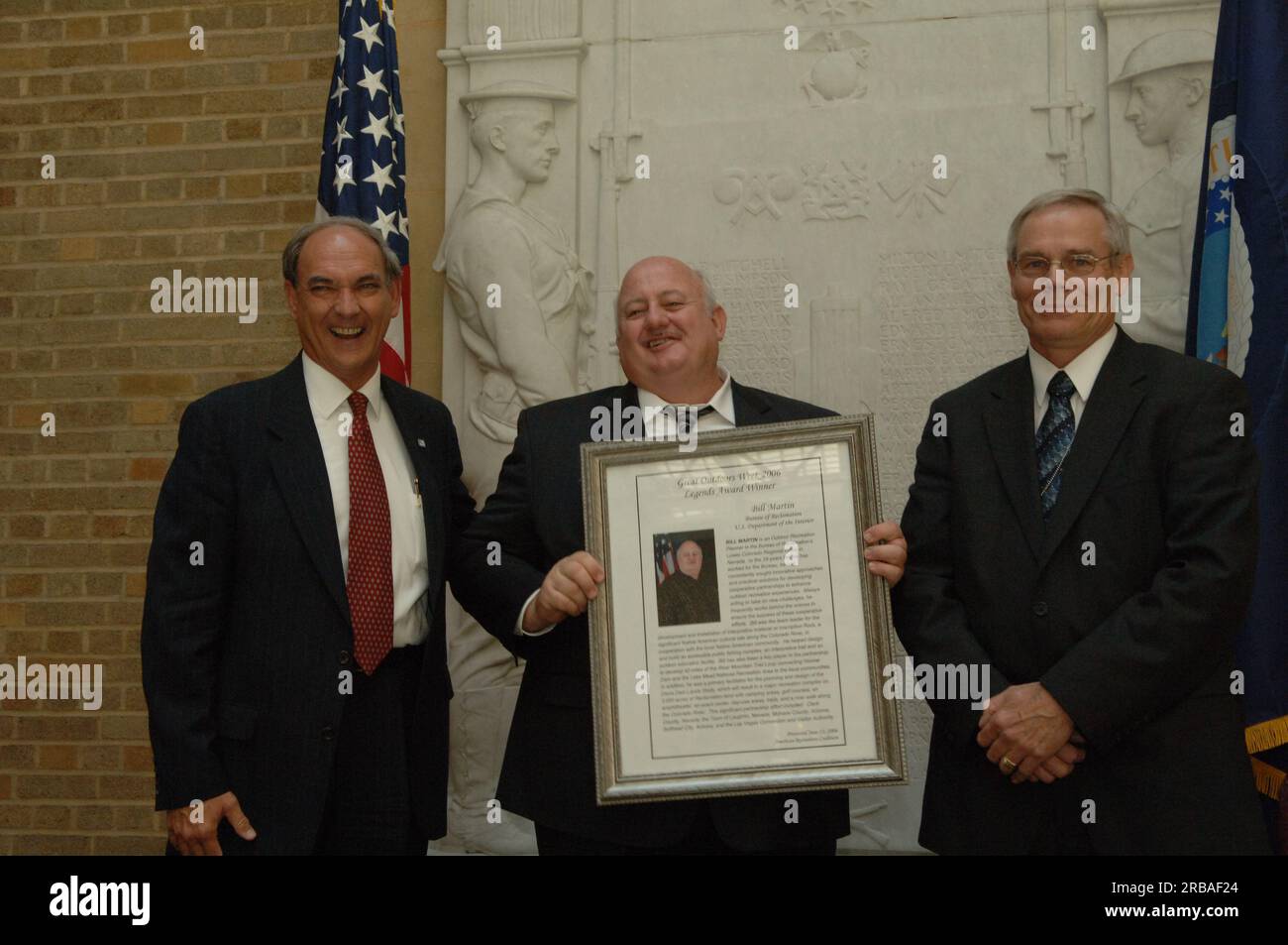 American Recreation Coalition (ARC) 2006 Legends Award ceremony, with ...