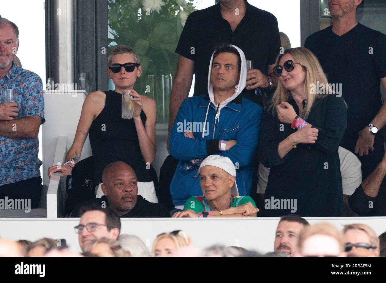 Emma corrin rami malek hi-res stock photography and images - Alamy