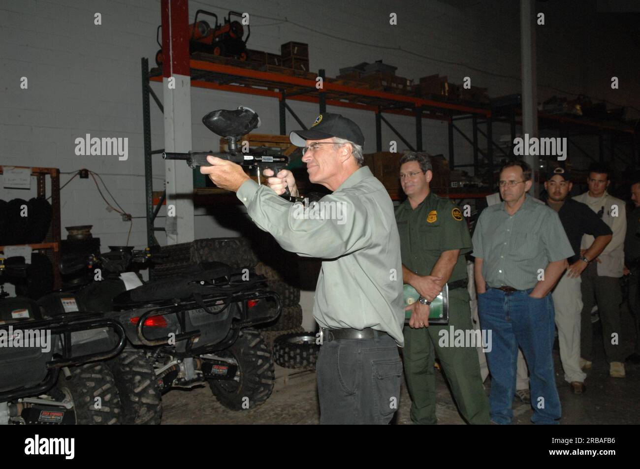 Visit of Secretary Dirk Kempthorne to Pima County, Arizona's border ...