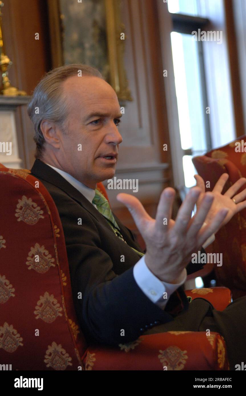 First official day at the Department of the Interior: Secretary Dirk ...