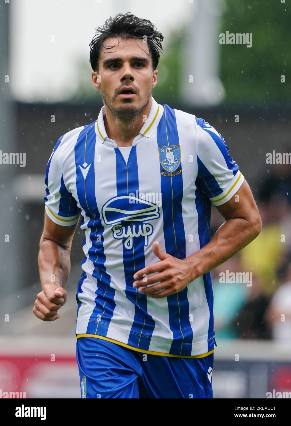 York, UK. 08th July, 2023. Sheffield Wednesday defender Reece James (33 ...