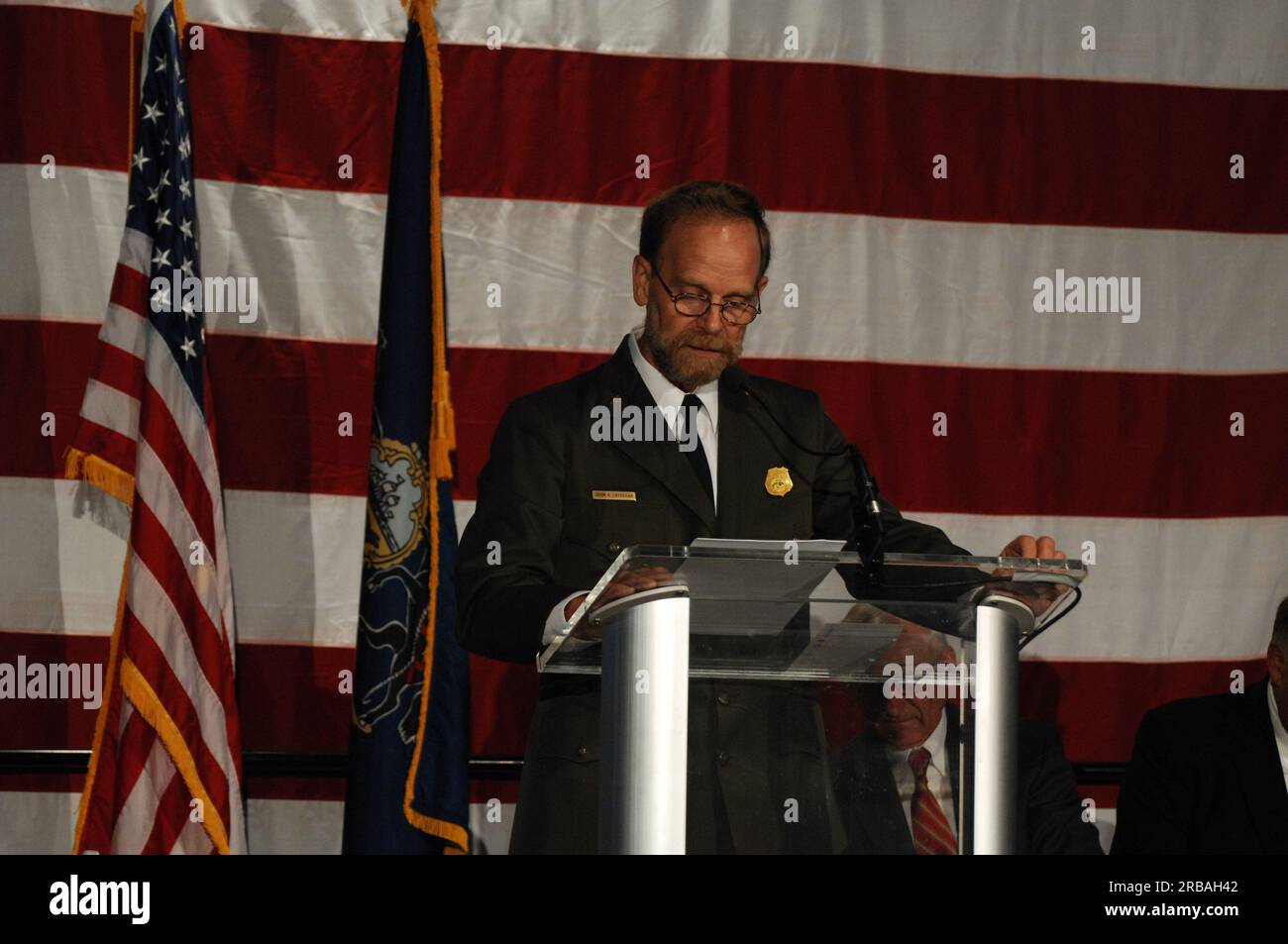 Opening ceremony unveiling the new Museum and Visitor Center at ...