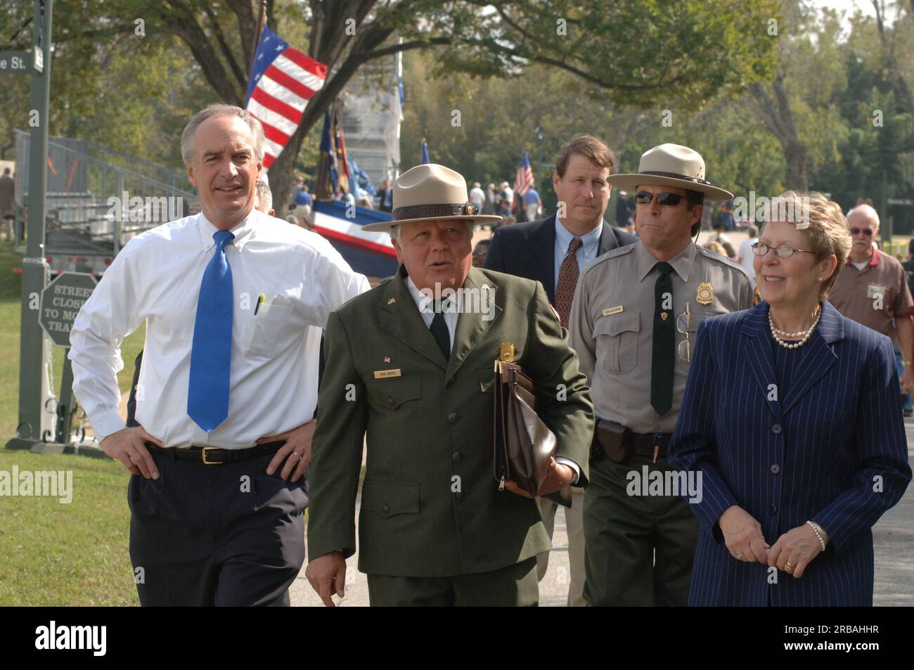 Visit of Secretary Dirk Kempthorne to Yorktown, Virginia to deliver the ...