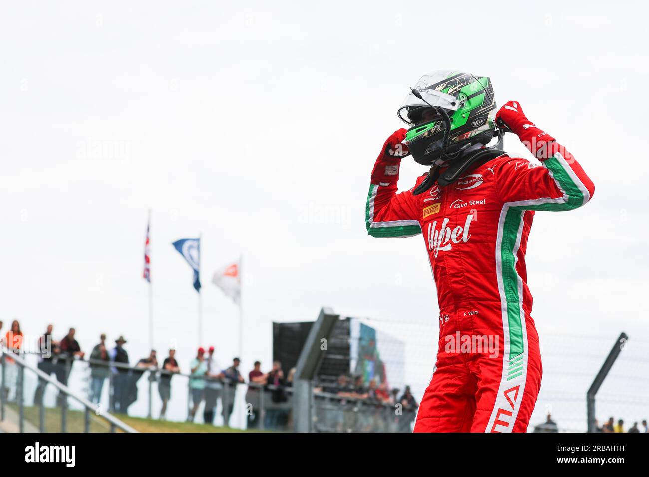 VESTI Frederik (dnk), Prema Racing, Dallara F2, portrait during the 8th ...