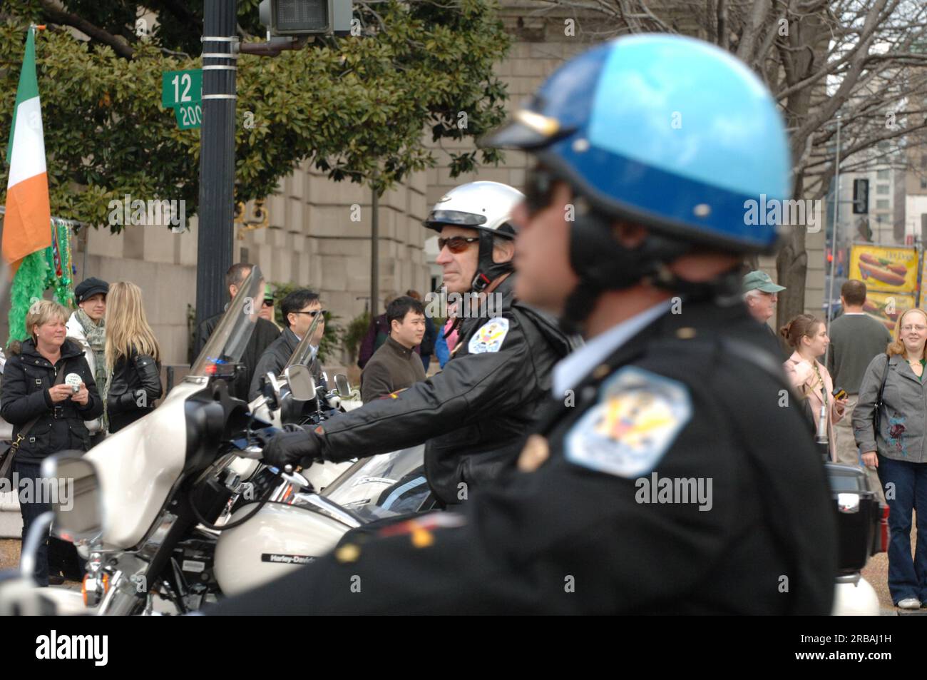 Annual St. Patrick's Day Parade along Constitution Avenue, Washington ...
