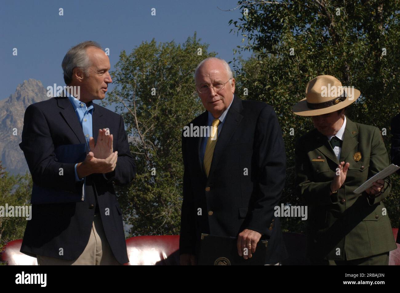 Dedication ceremony for the new Craig Thomas Discovery and Visitor ...